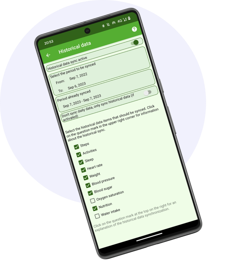 紹介 - Health Sync